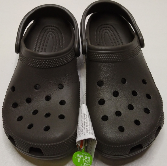 CROCS | Shoes | Flaw Crocs Classic Clog In Chocolate | Poshmark